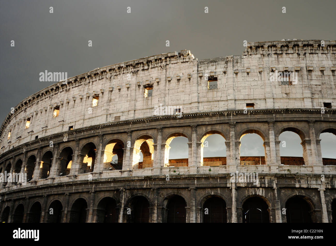 Exterior view of the Colosseum in Rome, Italy Stock Photo - Alamy