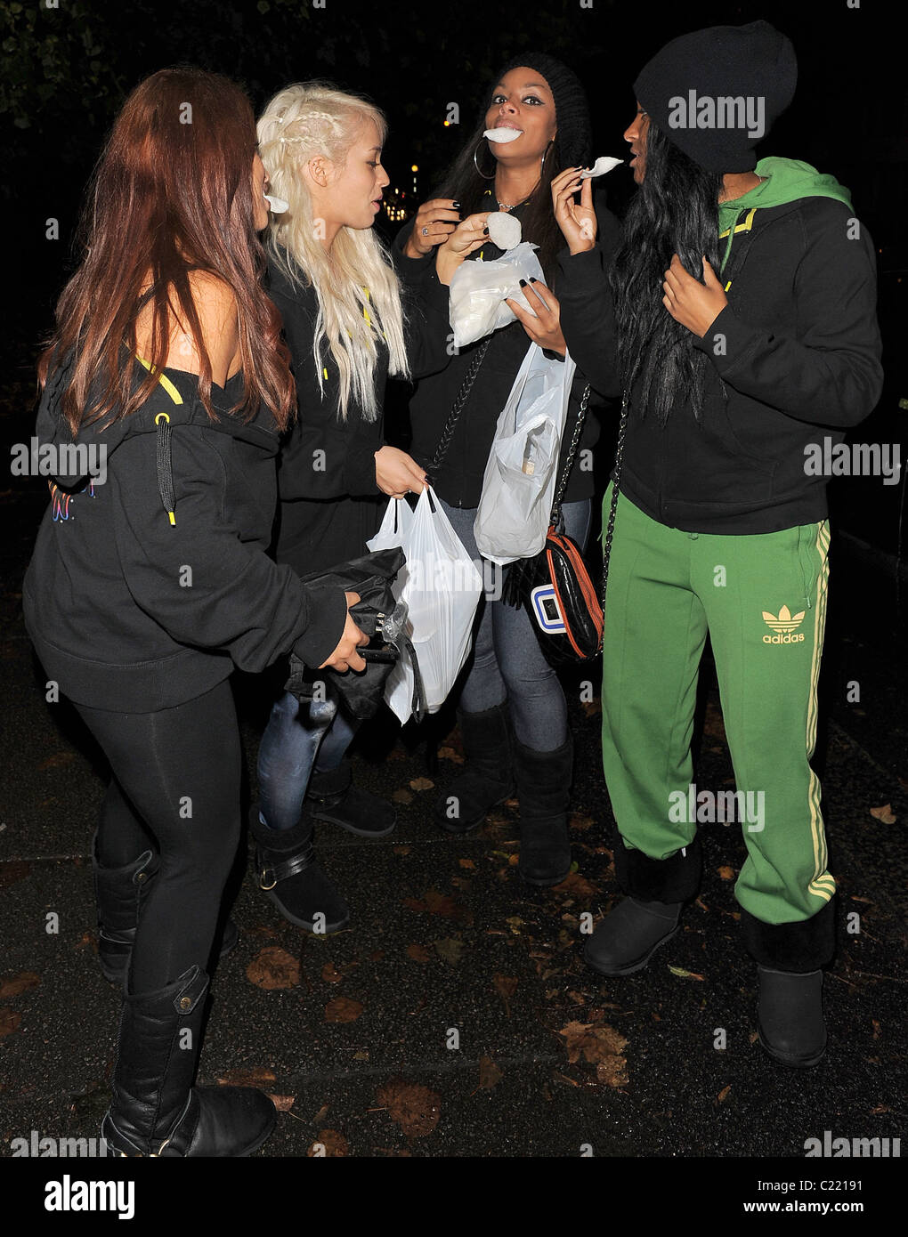 X Factor finalists Khatereh Dovani, Victoria Coco Lloyd, Chemmane ...
