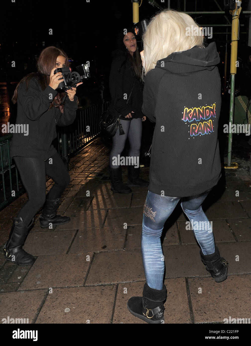 X factor finalists khatereh dovani hi-res stock photography and images ...