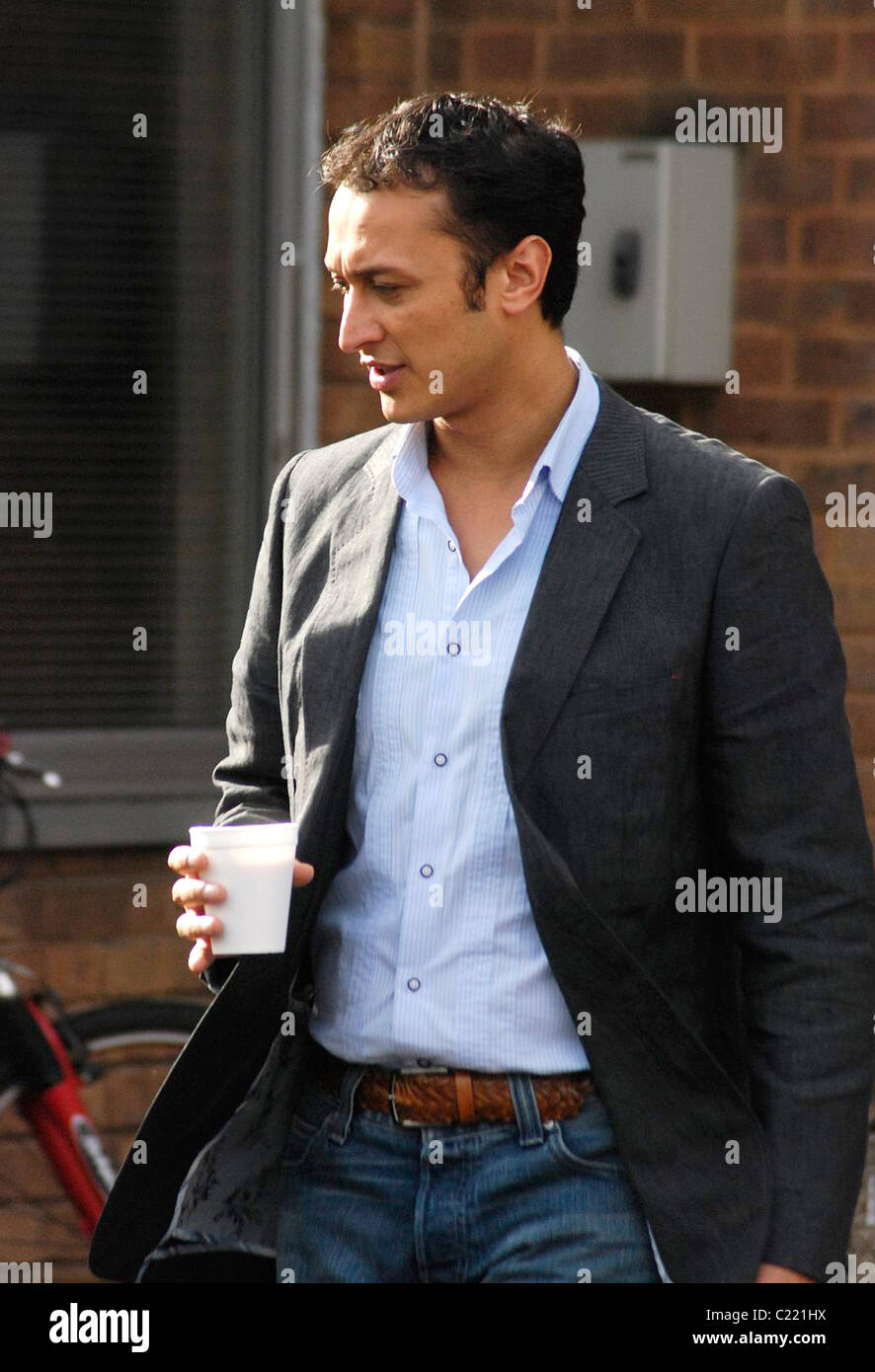 Chris Bisson cast of the soap 'Emmerdale' at the ITV studios. Leeds ...