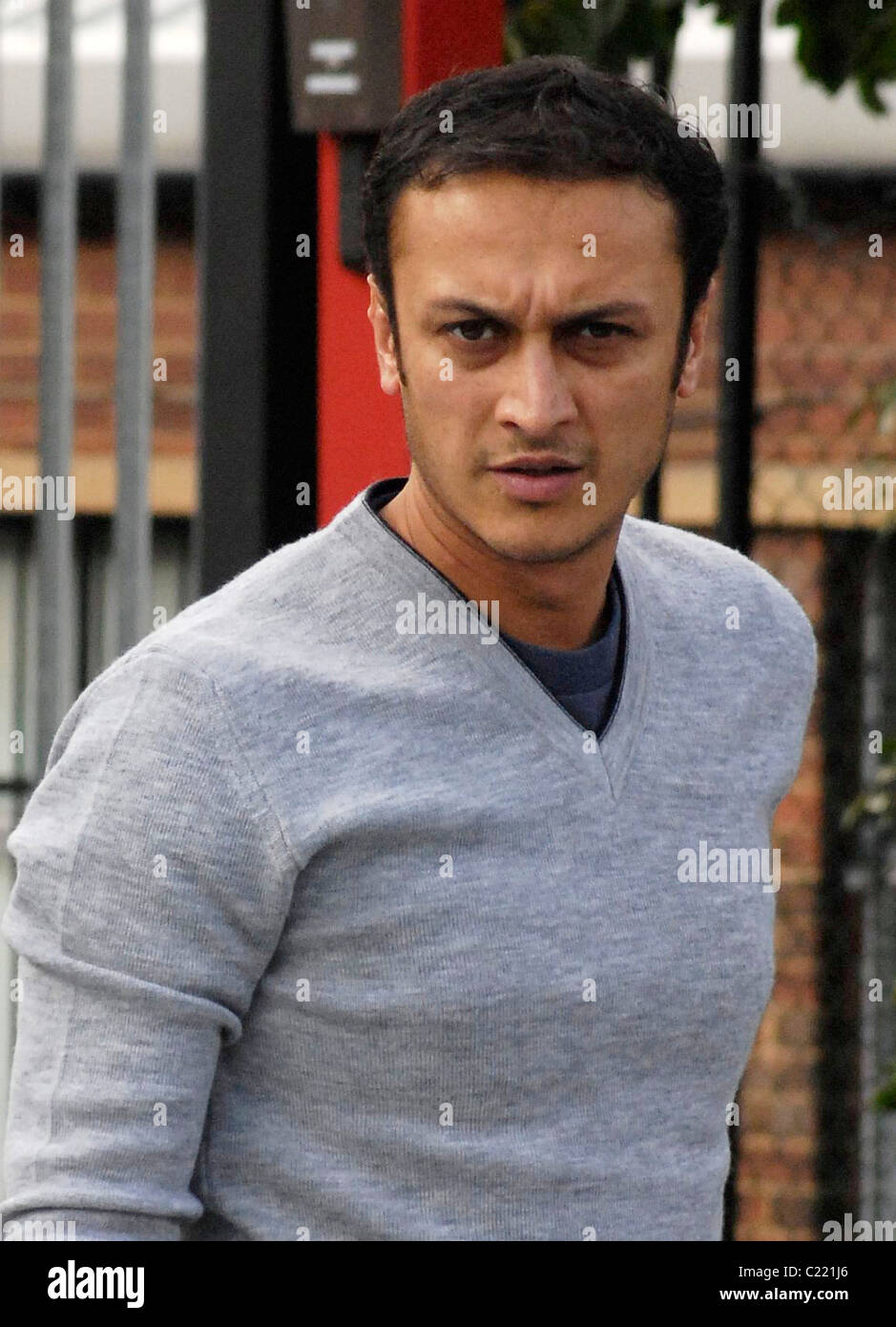 Chris Bisson cast of the soap 'Emmerdale' at the ITV studios. Leeds ...