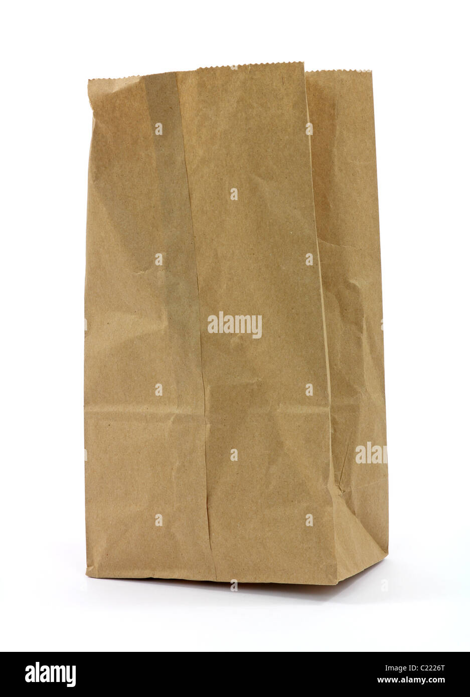 Brown paper bag Stock Photo - Alamy