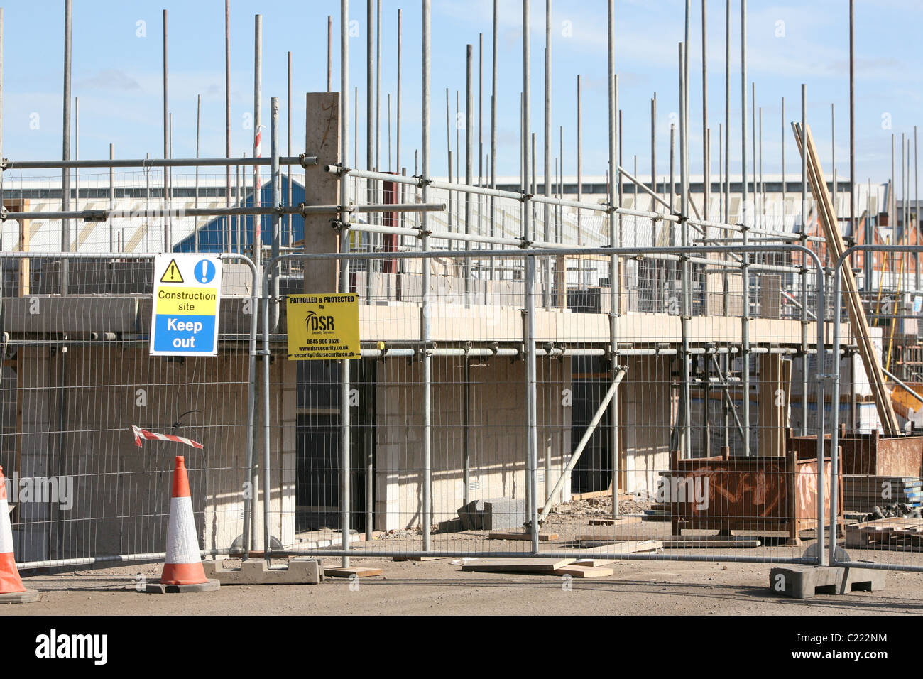 new housing being built Stock Photo - Alamy