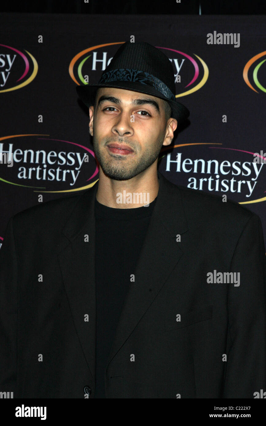 Daniel Moses Hennessy Artistry 2009 'Halo' event at Terminal 5 New York ...