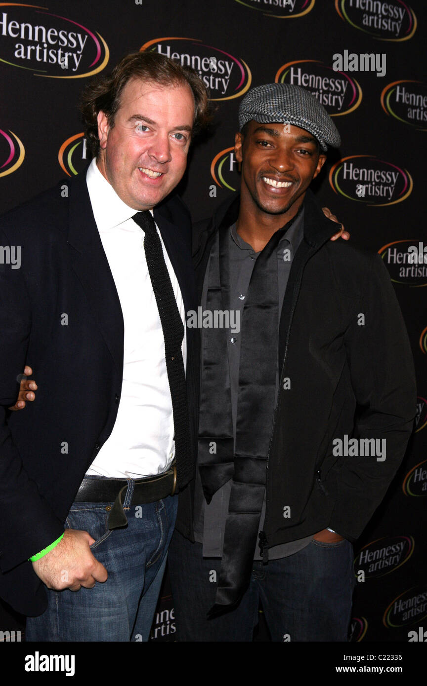 Marc Cornell, Anthony Mackie Hennessy Artistry 2009 'Halo' event at ...