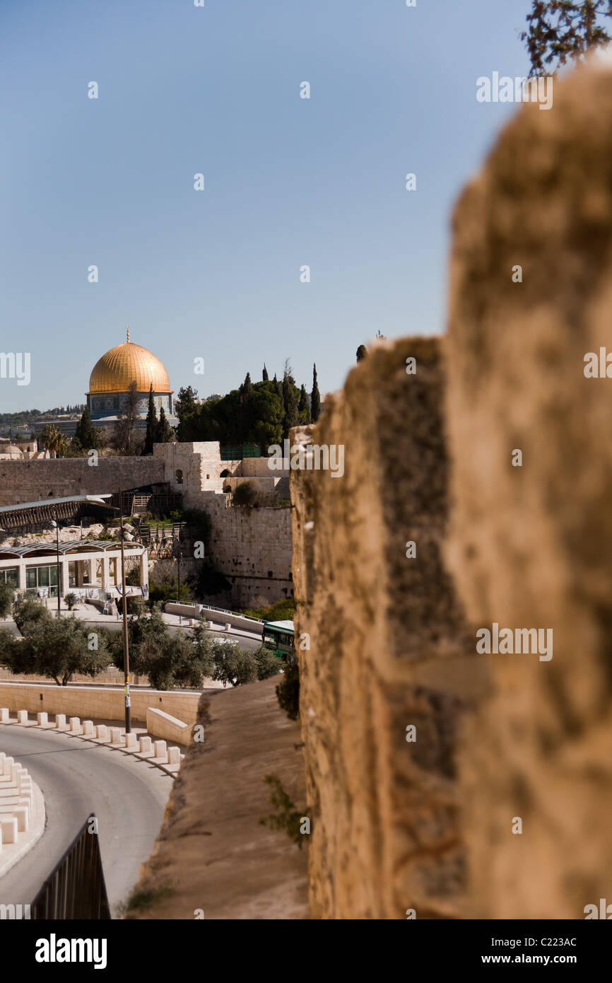 The Dome of The Rock on Temple Mount in Jerusalem Stock Photo - Alamy