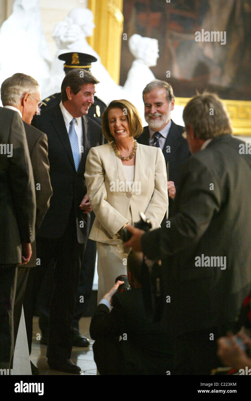 Steny Hoyer, Governor Riley, Nancy Pelosi & Carl Augusto A ...