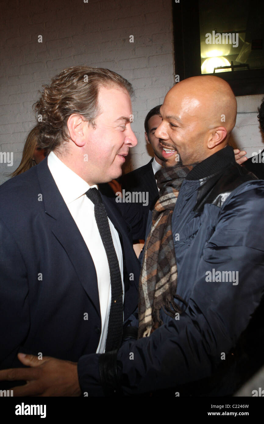 Mark Cornell and Common at the Hennessy Artistry 2009 'Halo' event at ...