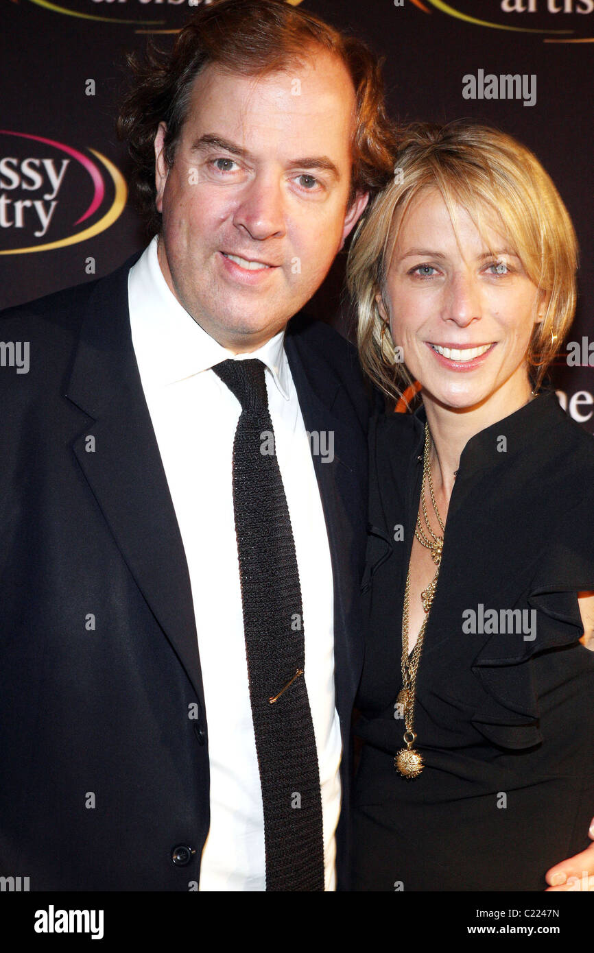 Mark Cornell and wife, Stacy Cornell at the Hennessy Artistry 2009 'Halo' event at Terminal 5 ...