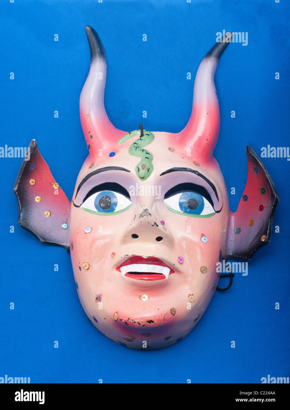 Bat devil mask from cusco hi-res stock photography and images - Alamy
