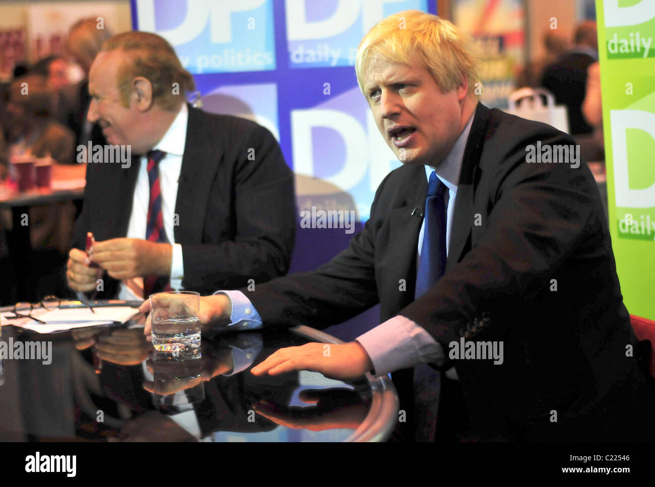 Mayor of London Boris Johnson at the Conservative Party Conference 2009 ...