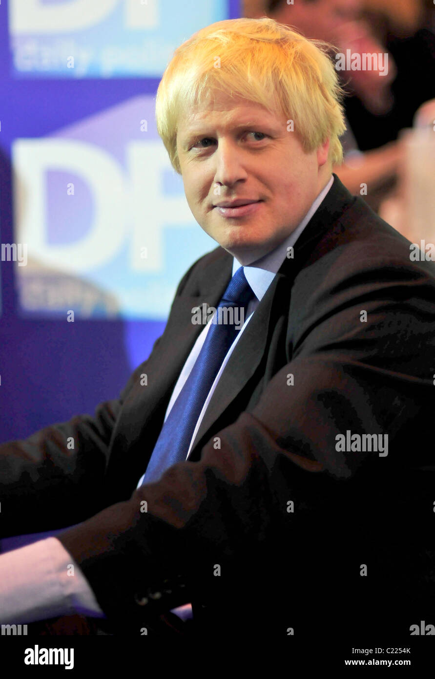 Mayor of London Boris Johnson at the Conservative Party Conference 2009 ...