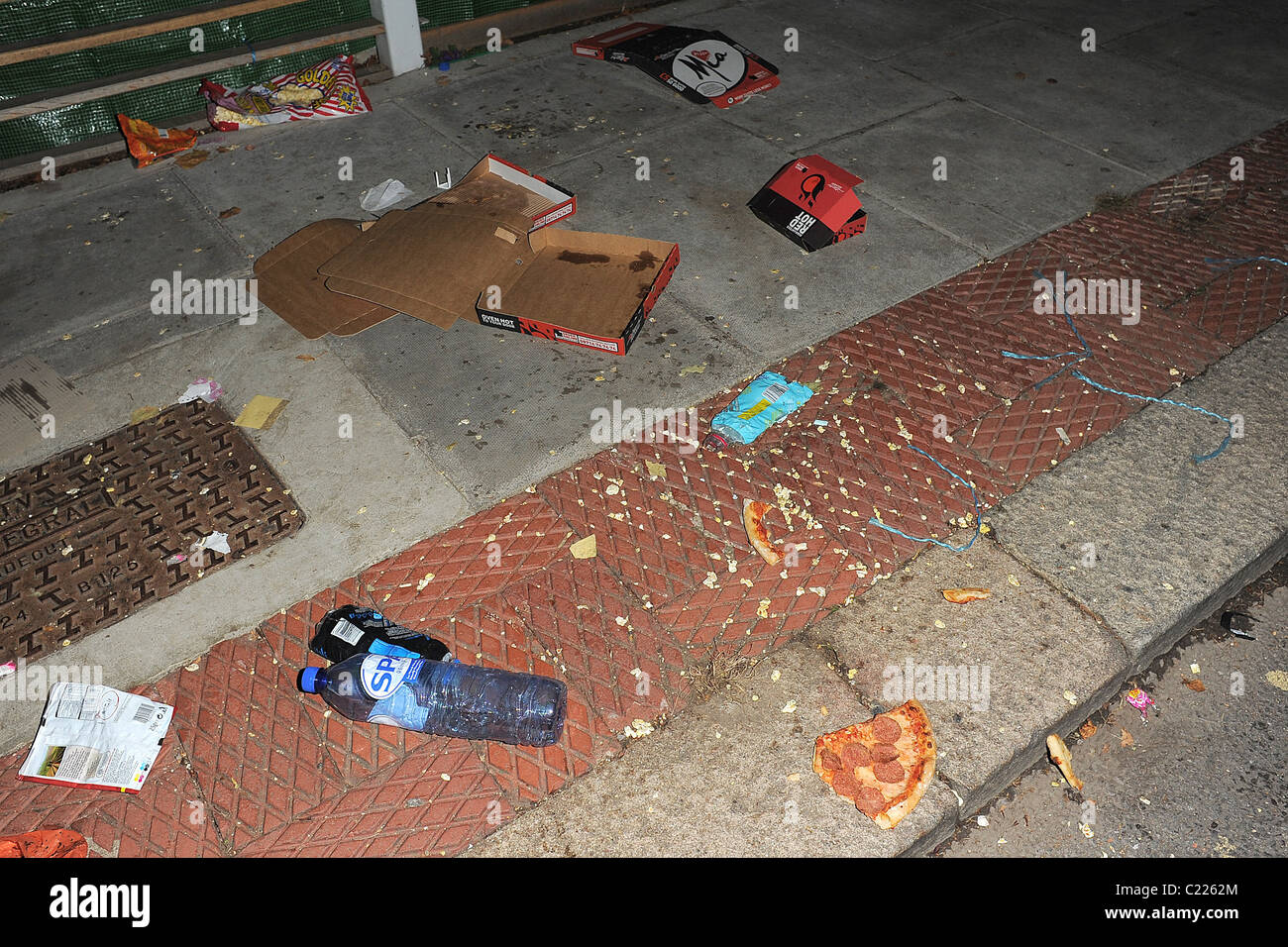 Scenes of chaos outside The X Factor House, which has become decidedly ...