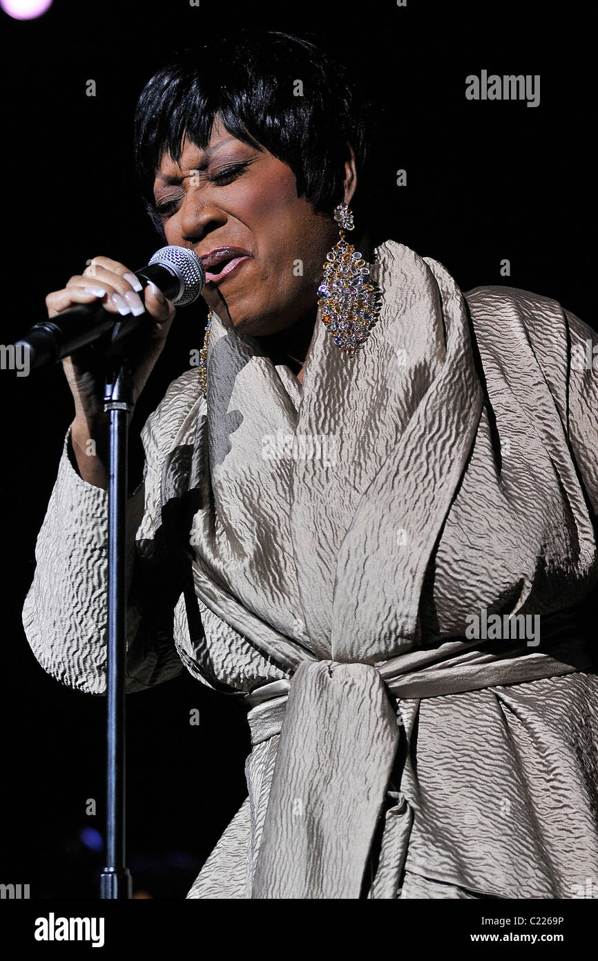 Singer Patti LaBelle performing at the Seminole Hard Rock Hotel and ...