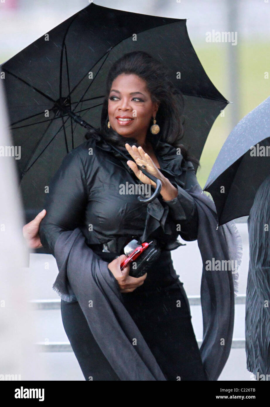 Oprah Winfrey arrives at the Opera House for the opening of the 121st ...