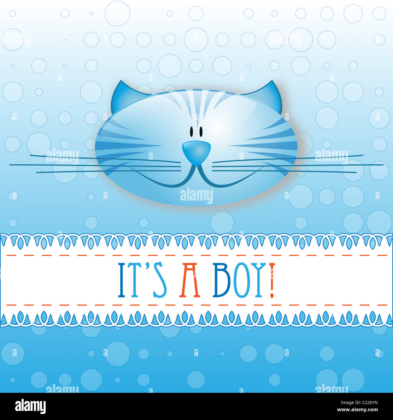 Blue circle boy hi-res stock photography and images - Alamy