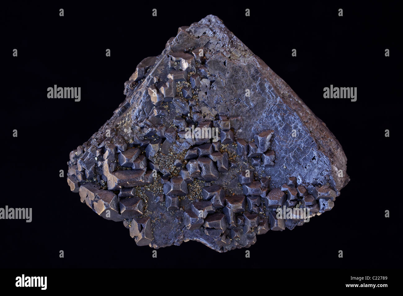 Galena (PbS - lead sulfide) - Tri State District - Joplin Missouri ...