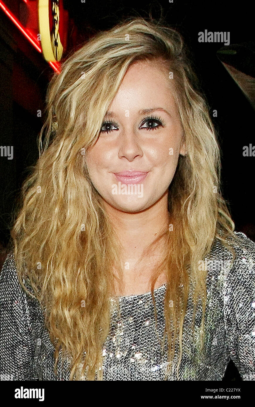 Diana Vickers attends a party to celebrate ten years of the television ...