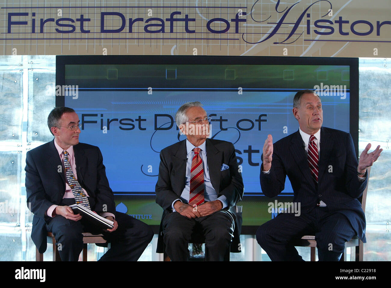 Michael Kinsley, Pete Peterson & Delos Cosgrove The Atlantic and the ...