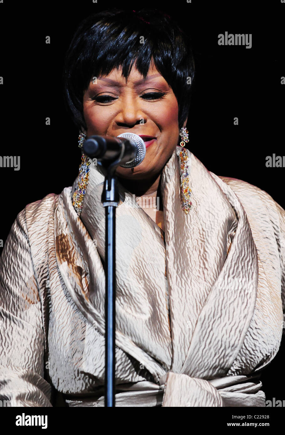 Singer Patti LaBelle performing at the Seminole Hard Rock Hotel and ...