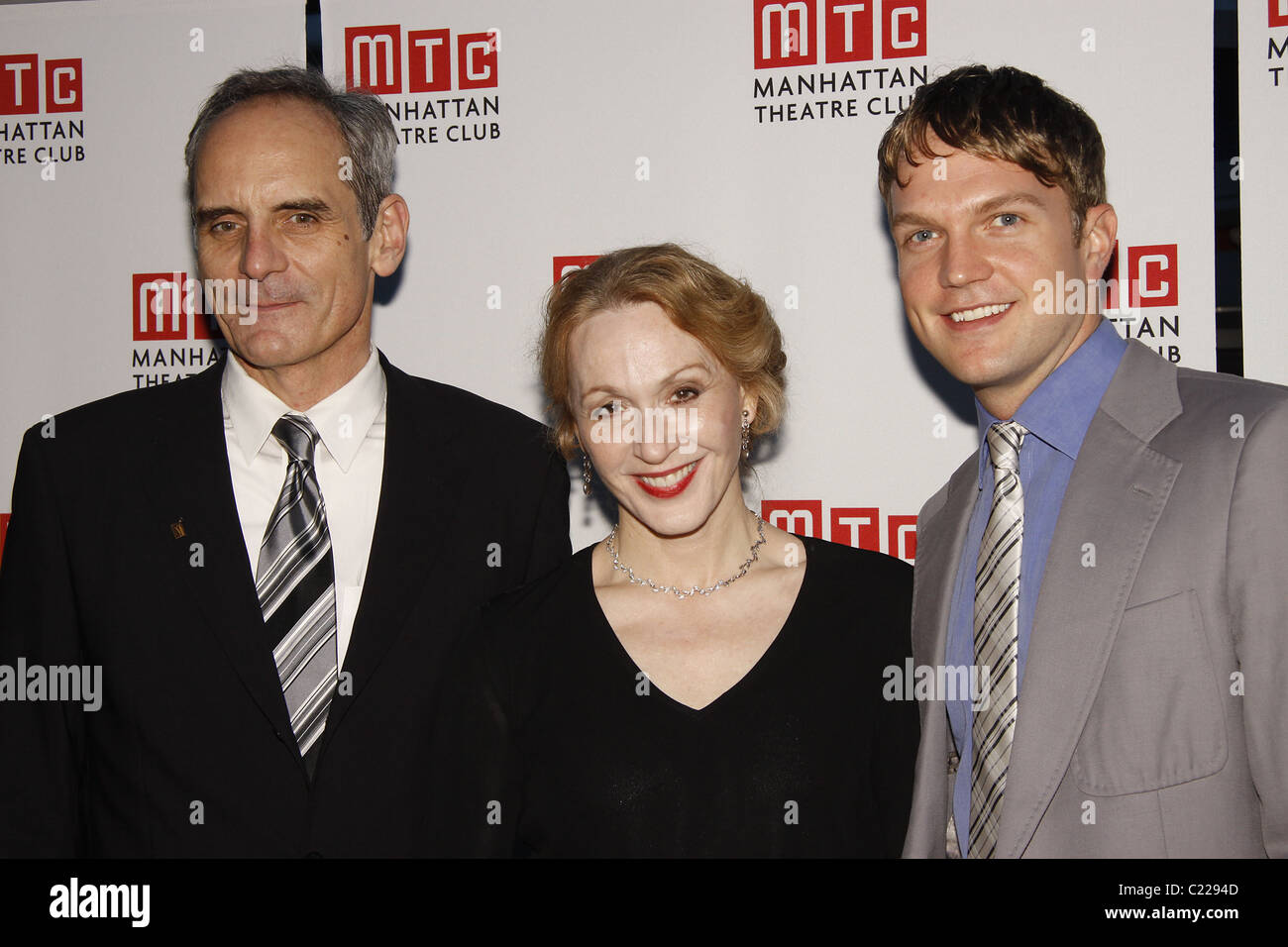 Anthony Newfield, Jan Maxwell and John Wernke Opening Night after party ...