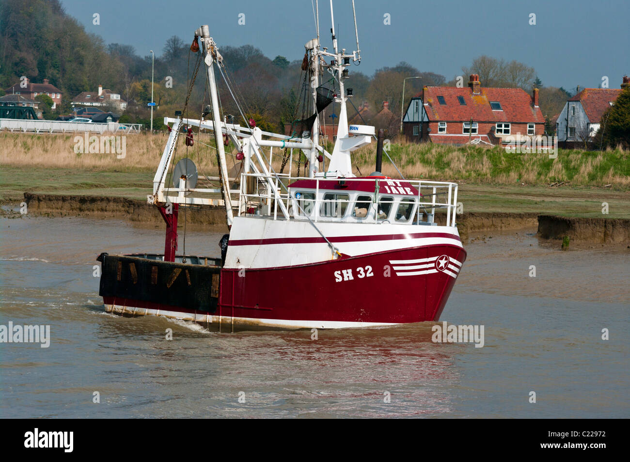 Commercial Fishing Boat trawler Stock Photo - Alamy