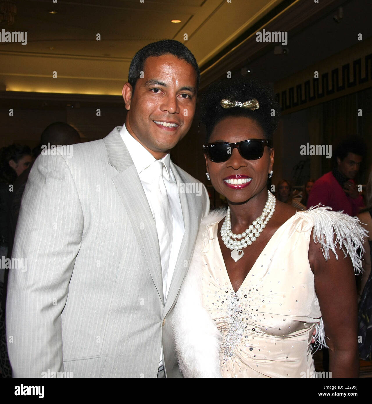 Jeremy Guscott and Floella Benjamin Sparks Charity Fashion Show held at ...