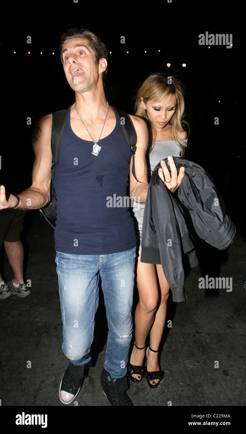 Perry Farrell leaving the Bardo Club in Hollywood. Los Angeles ...