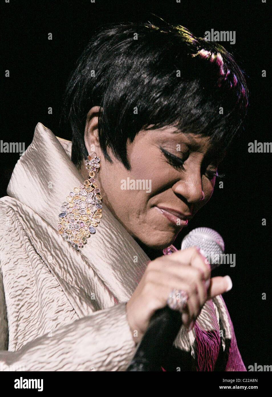 Singer Patti LaBelle performing at the Seminole Hard Rock Hotel and ...