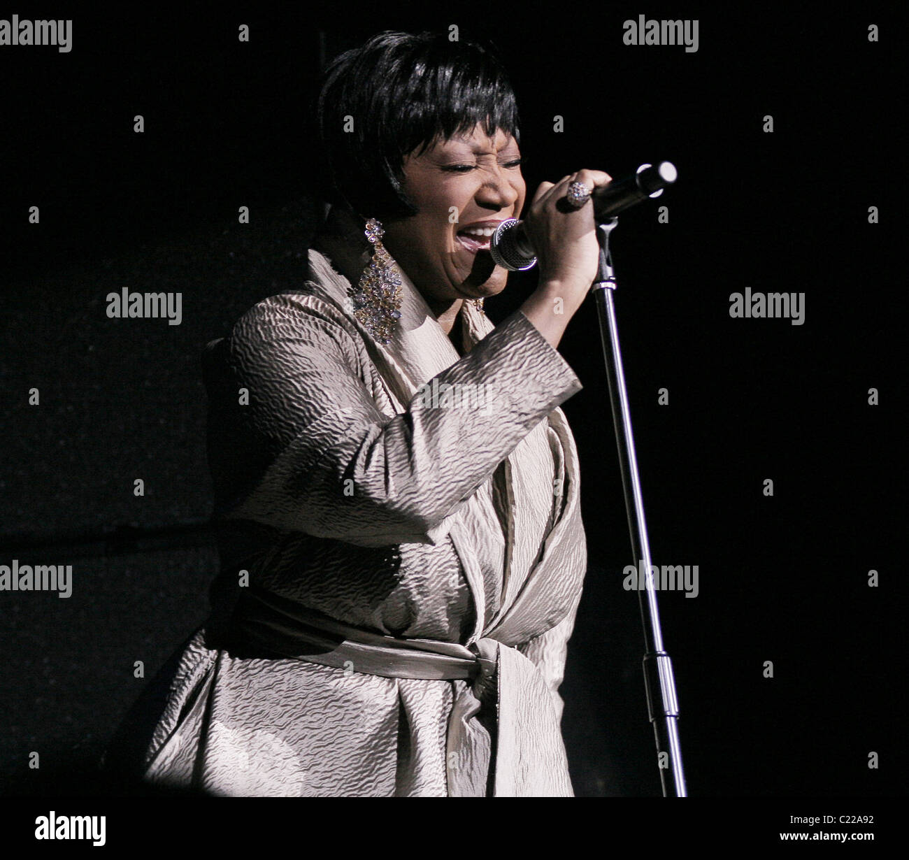 Singer Patti LaBelle performing at the Seminole Hard Rock Hotel and ...