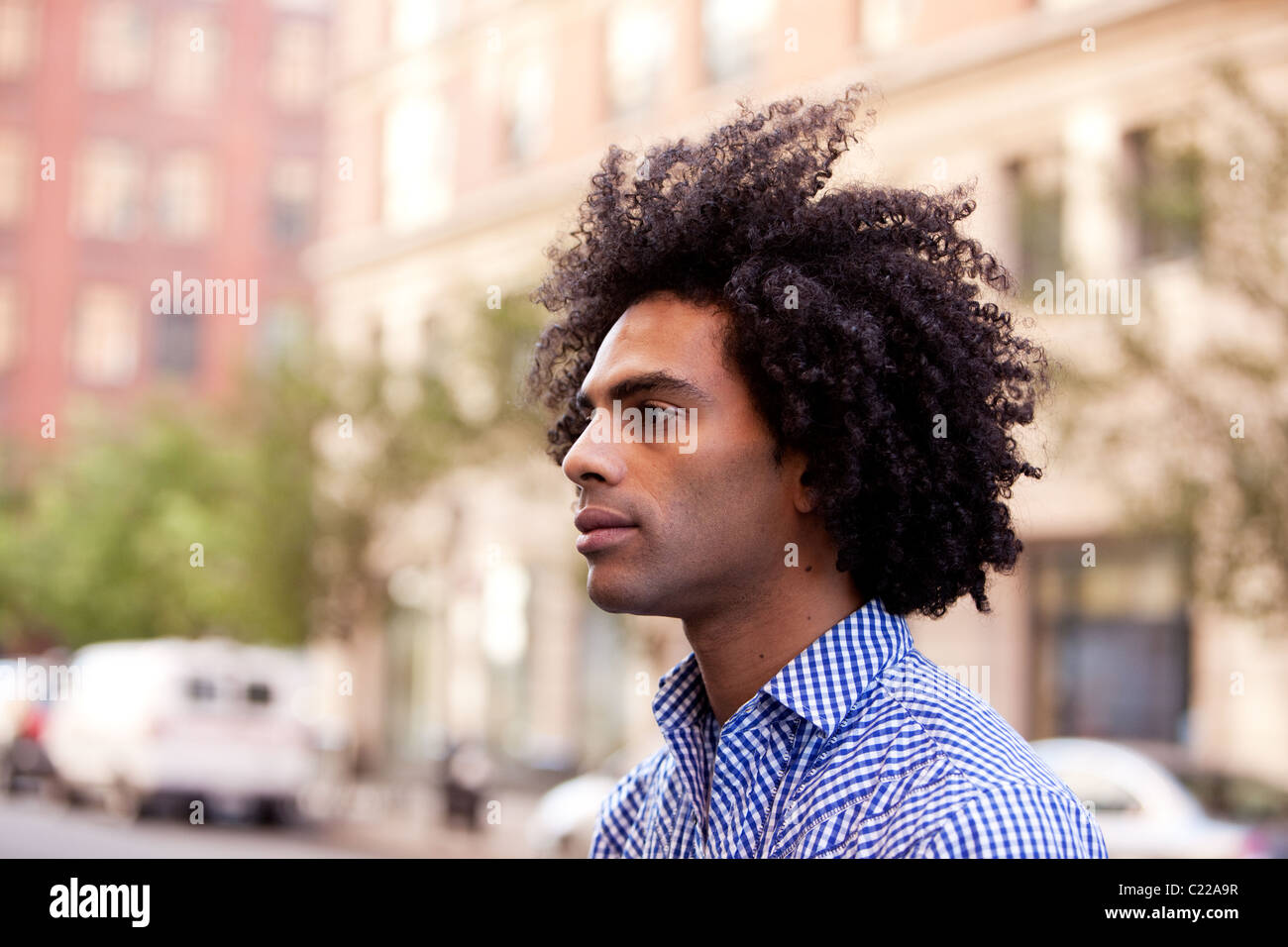A portrait of a male in an urban setting Stock Photo - Alamy