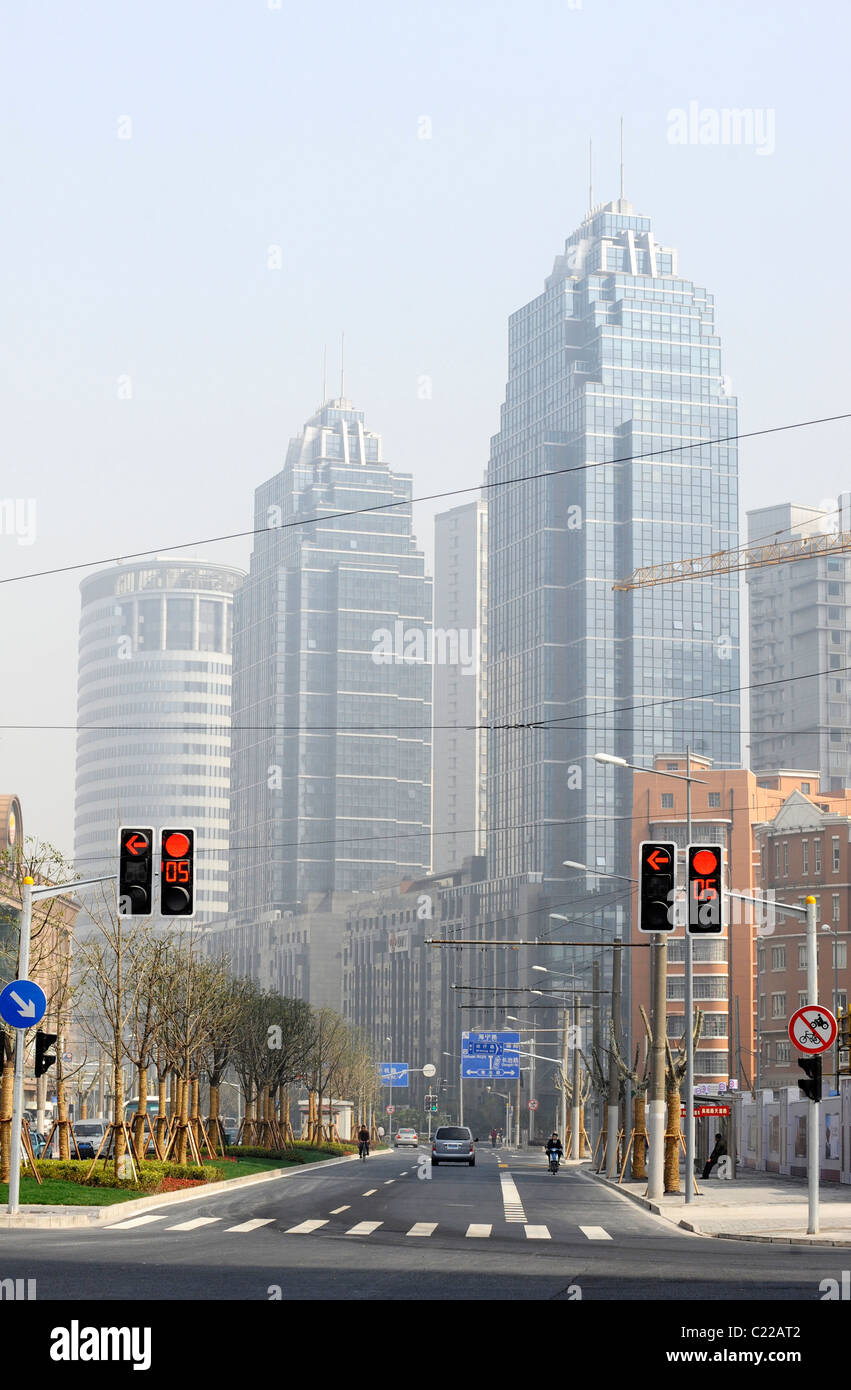 High Rise Buildings in Shanghai, China Stock Photo - Alamy