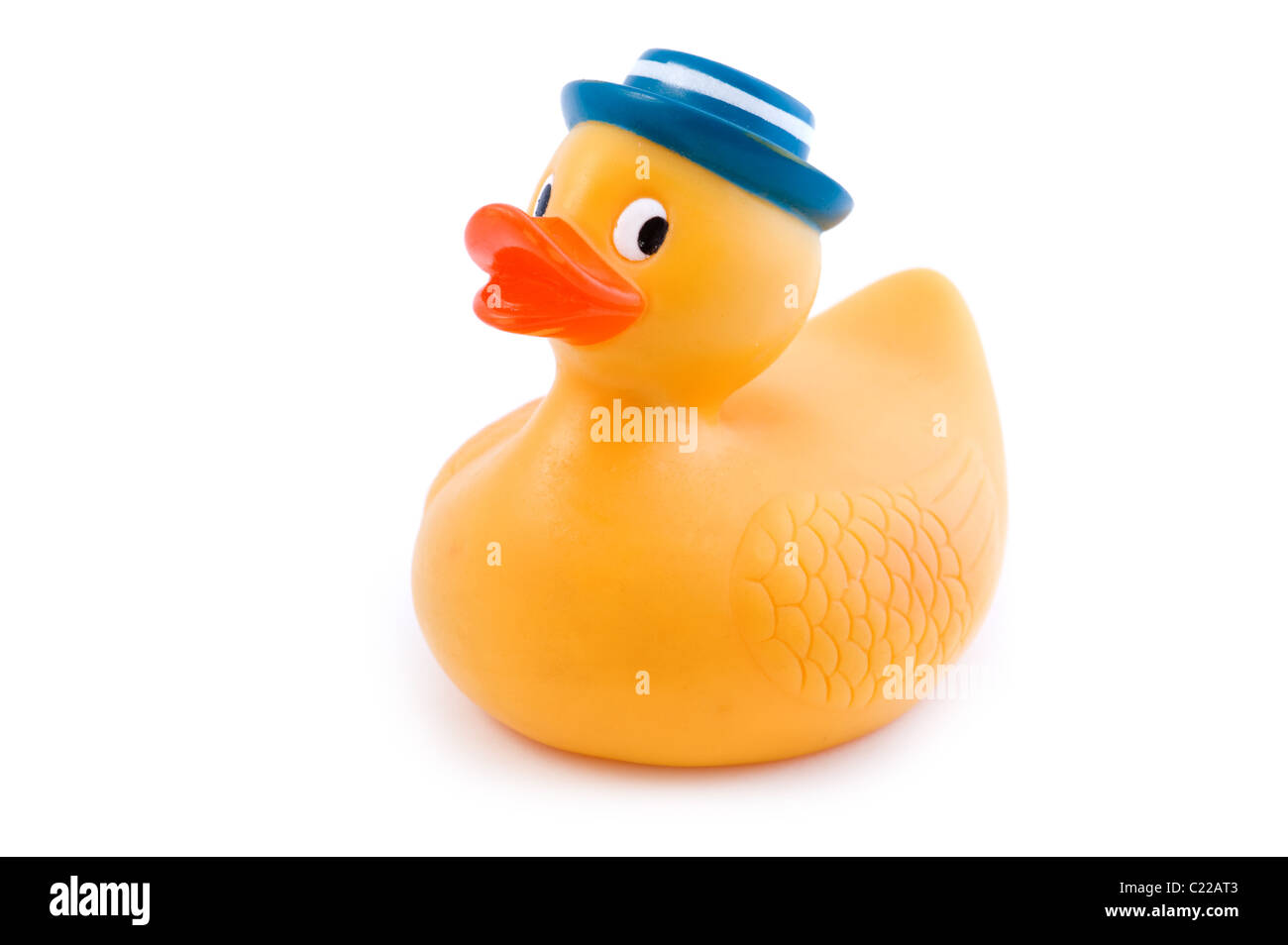 object on white - duck toy close up Stock Photo - Alamy