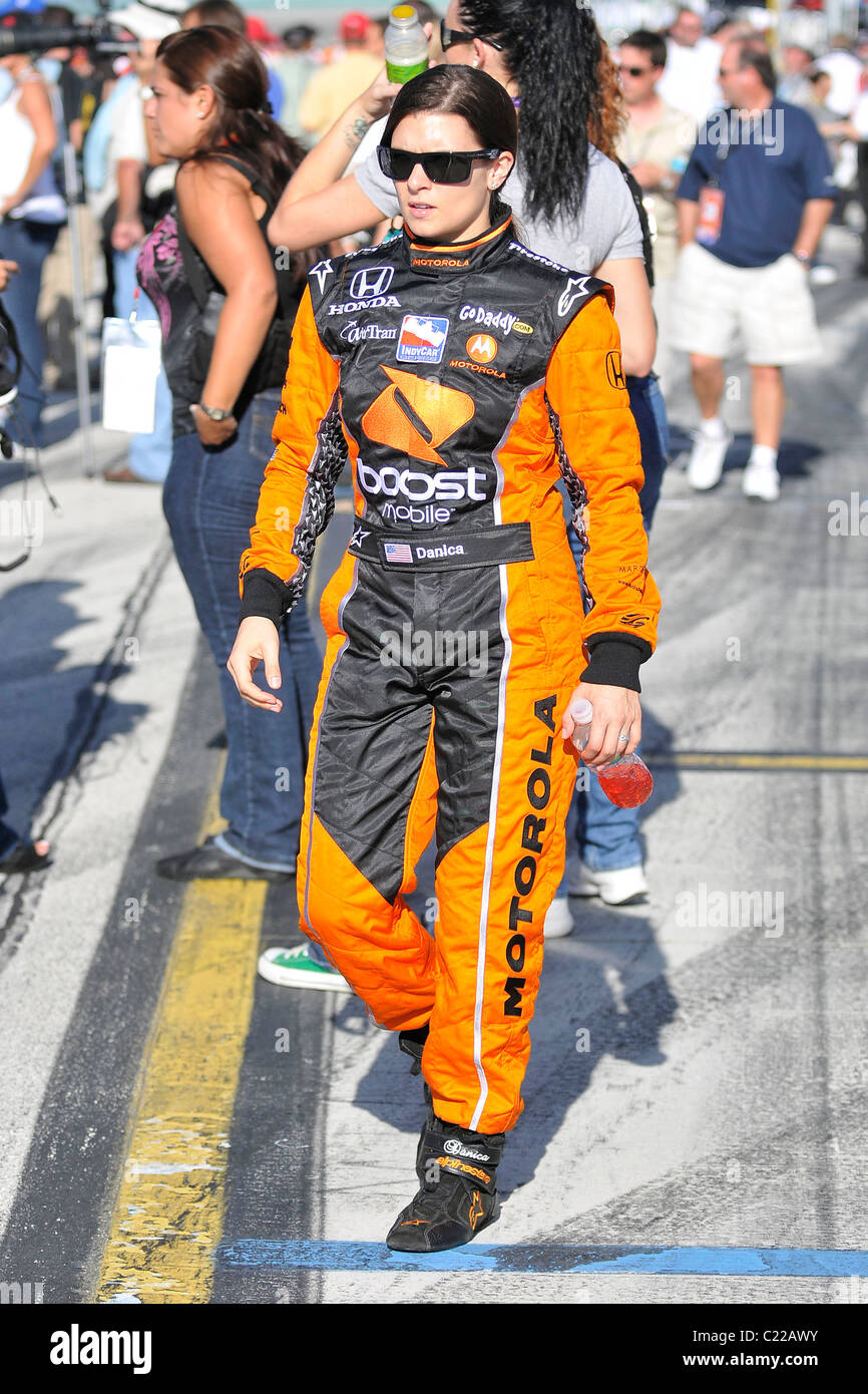 Danica Patrick IRL IndyCar Series Firestone Indy 300 - Practice ...