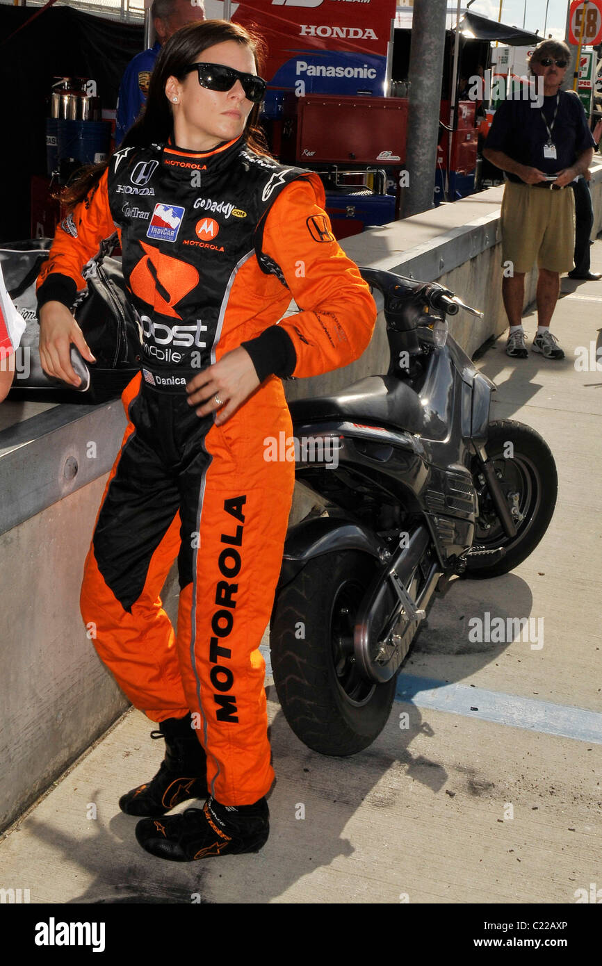 Danica Patrick IRL IndyCar Series Firestone Indy 300 - Practice ...