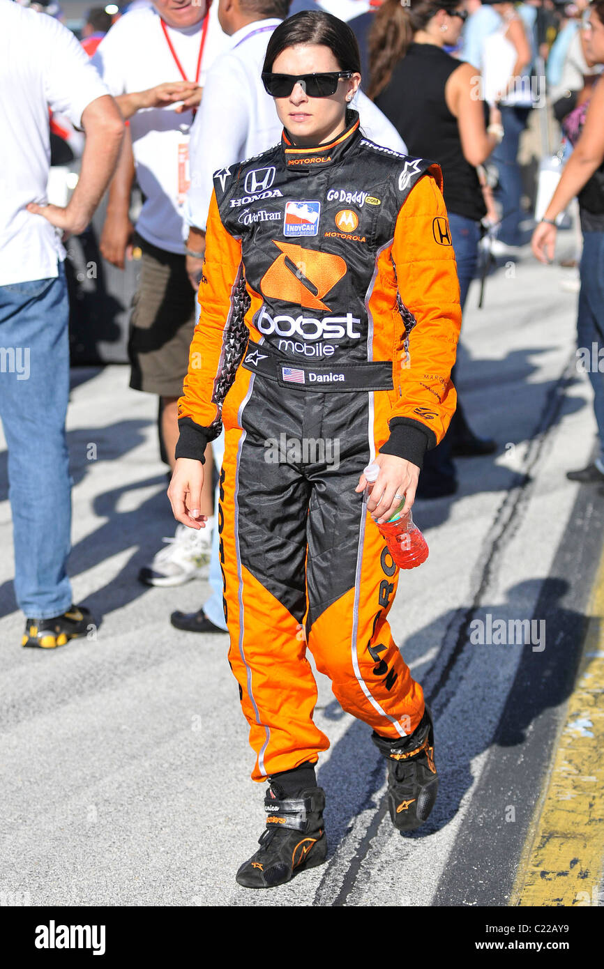 Danica Patrick IRL IndyCar Series Firestone Indy 300 - Practice ...