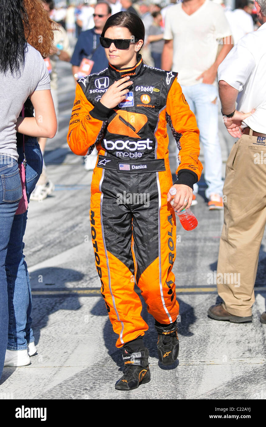 Danica Patrick IRL IndyCar Series Firestone Indy 300 - Practice ...