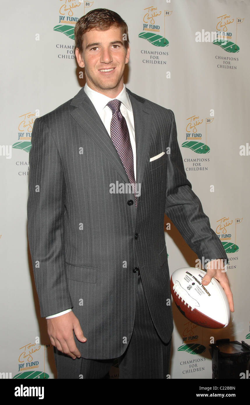 Eli Manning The fifth annual Tom Coughlin Jay Fund Foundation ...