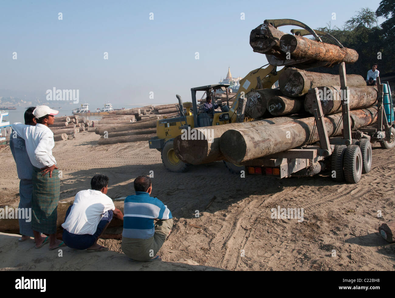 Teak wood burma hi-res stock photography and images - Alamy