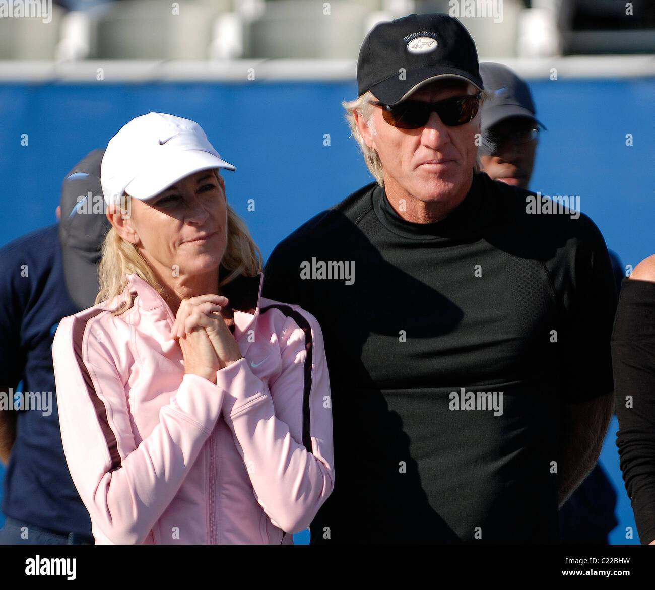 Greg Norman and Chris Evert Chris Evert Annual Celebrity Tennis ...