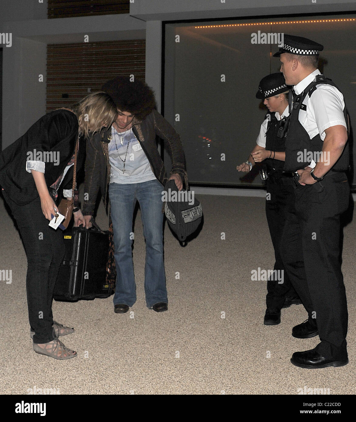 X Factor finalist Jamie Archer arrives back at The X Factor House ...