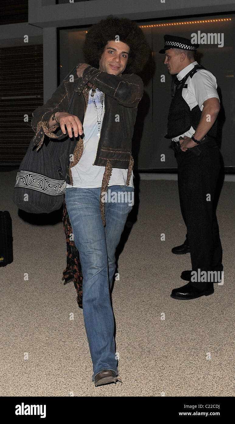 X Factor finalist Jamie Archer arrives back at The X Factor House ...