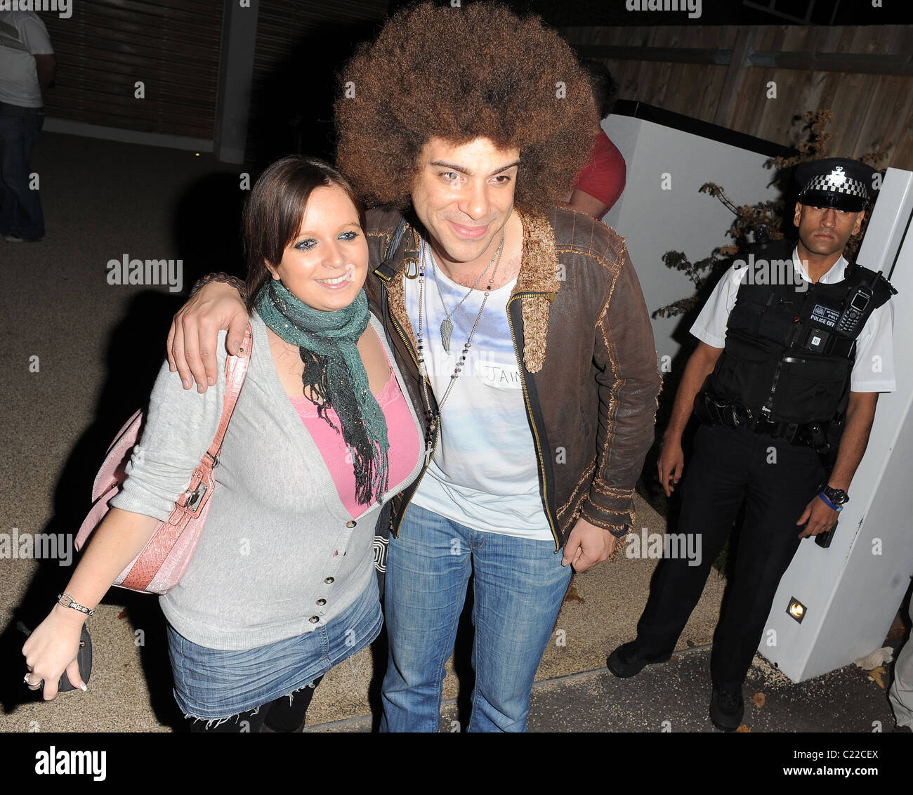 X Factor finalist Jamie Archer arrives back at The X Factor House ...