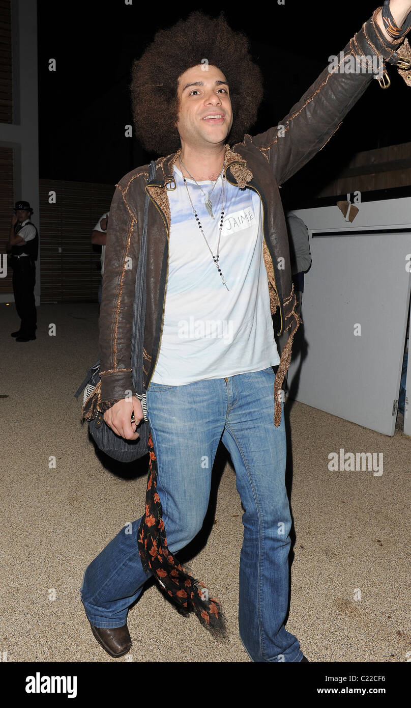 X Factor finalist Jamie Archer arrives back at The X Factor House ...