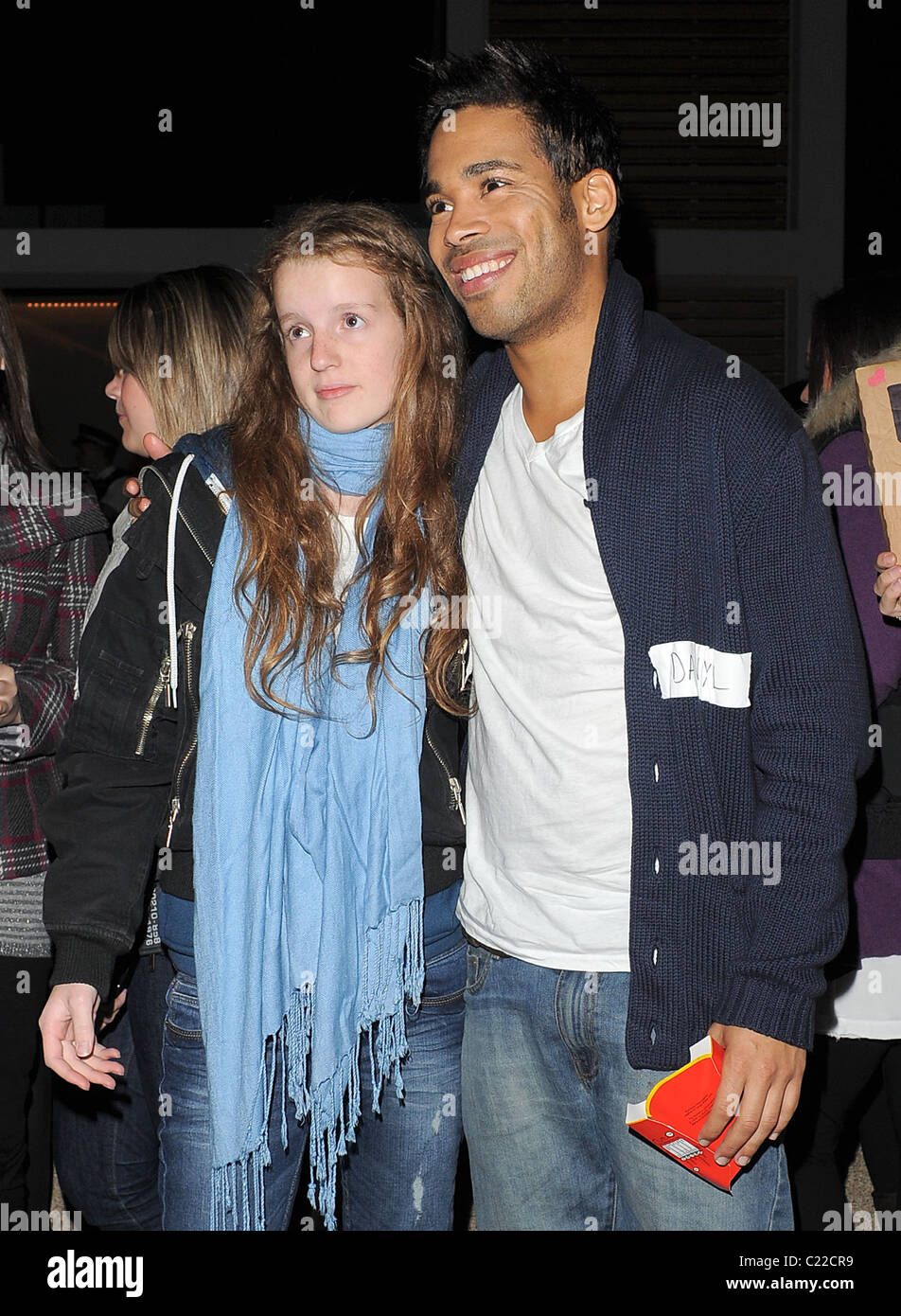 X Factor finalist Danyl Johnson arrives back at The X Factor House ...