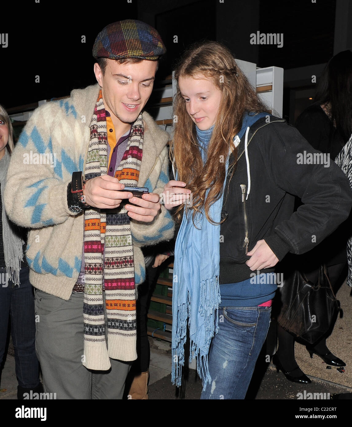 X Factor finalist Rikki Loney arrives back at The X Factor House ...
