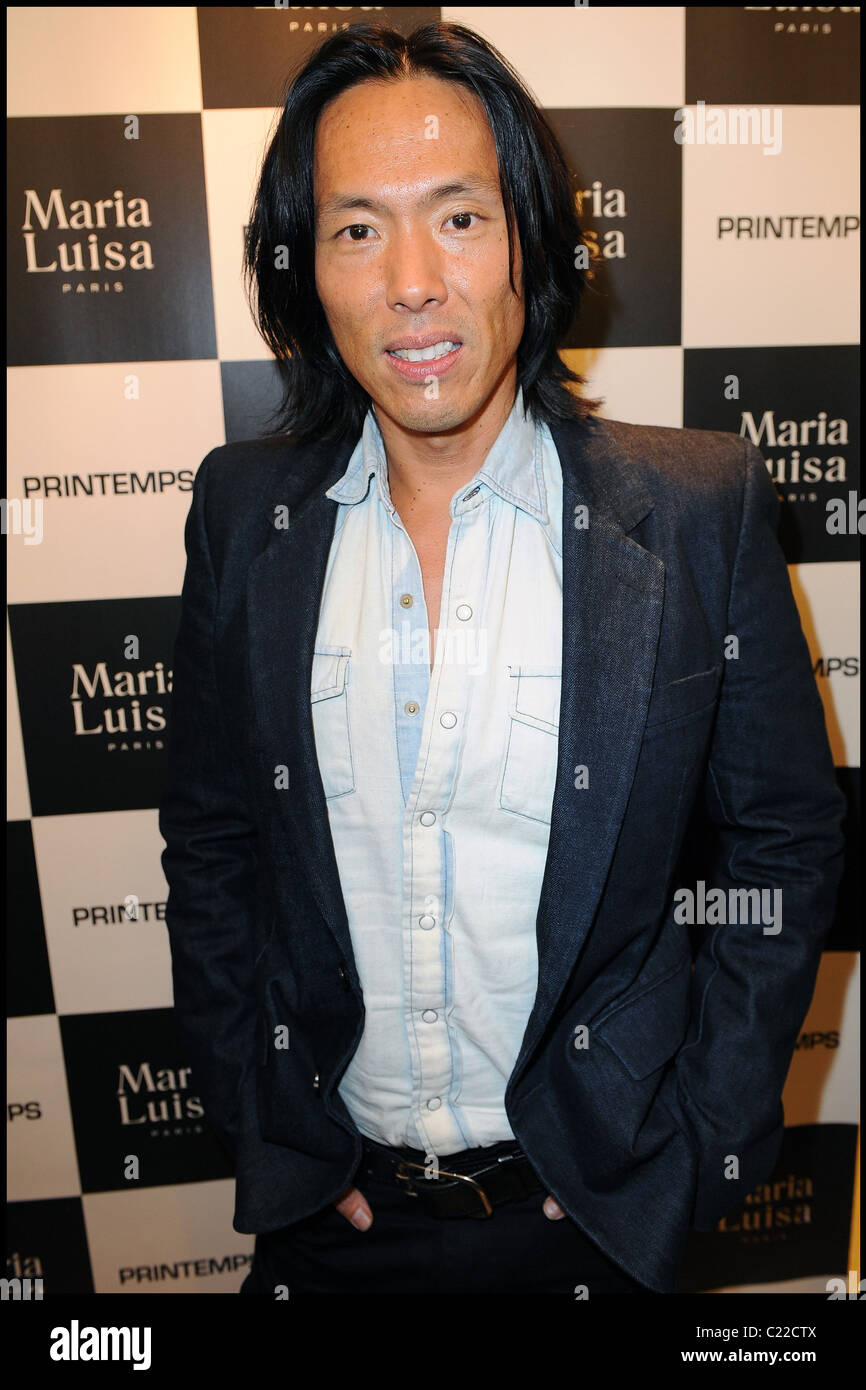 Guest Inauguration of the new shop 'Maria Luisa' at Printemps Haussmann ...