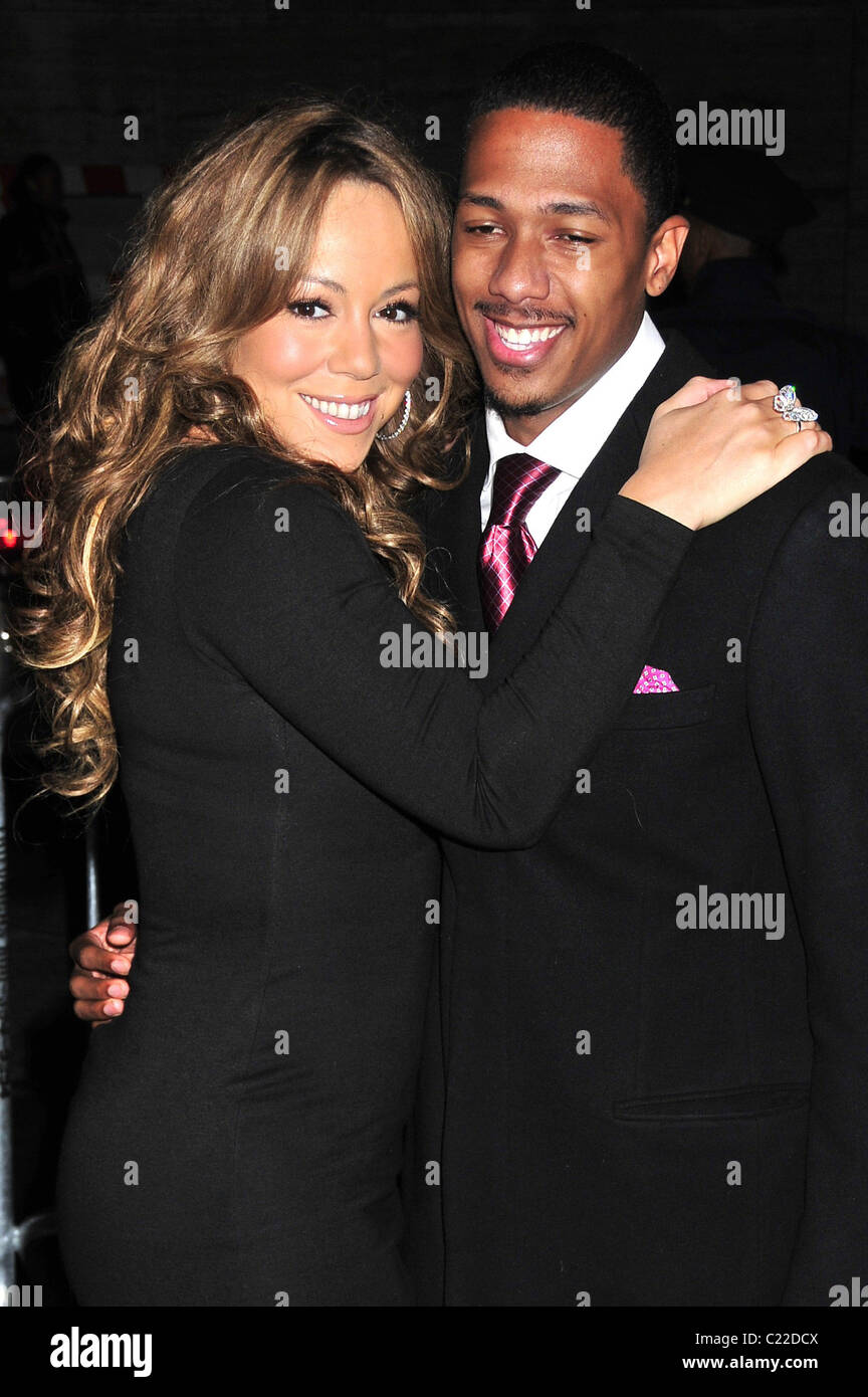 Nick Cannon and Mariah Carey The New York premiere of 'Precious' at the ...