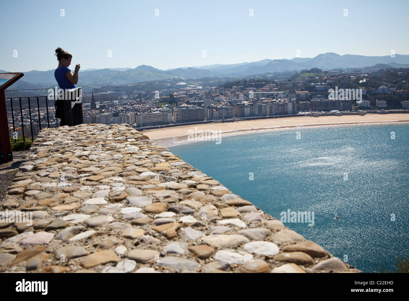Monte Urgull San Sebastian Spain High Resolution Stock Photography and ...
