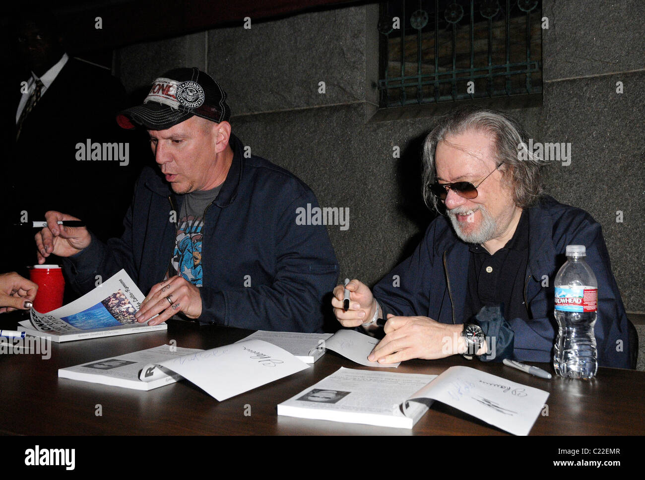 CJ Ramone and Tommy Ramone Johnny Ramone Tribute held at the Hollywood ...